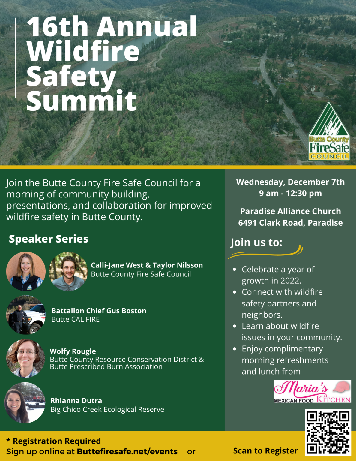 16th Annual Wildfire Safety Summit - buttefiresafe.net