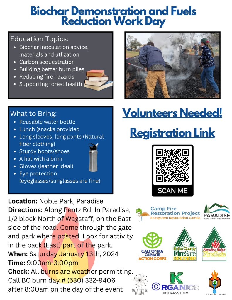 Date Change: Biochar Volunteer Day - buttefiresafe.net